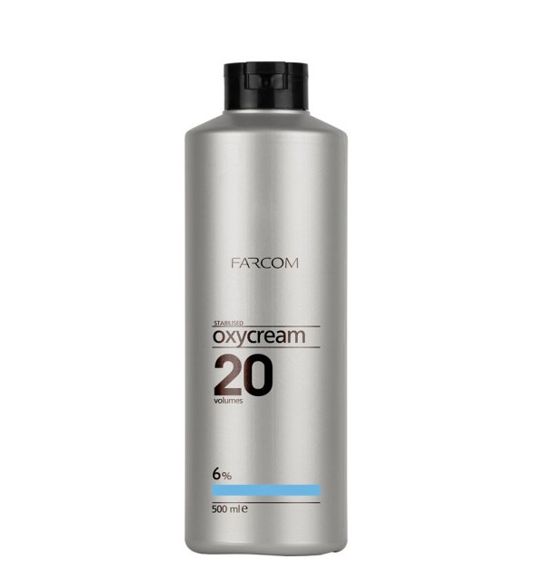 ΟΞΥΖΕΝΕ FARCOM OXYCREAM 20vol 6% 500ml - Salontech